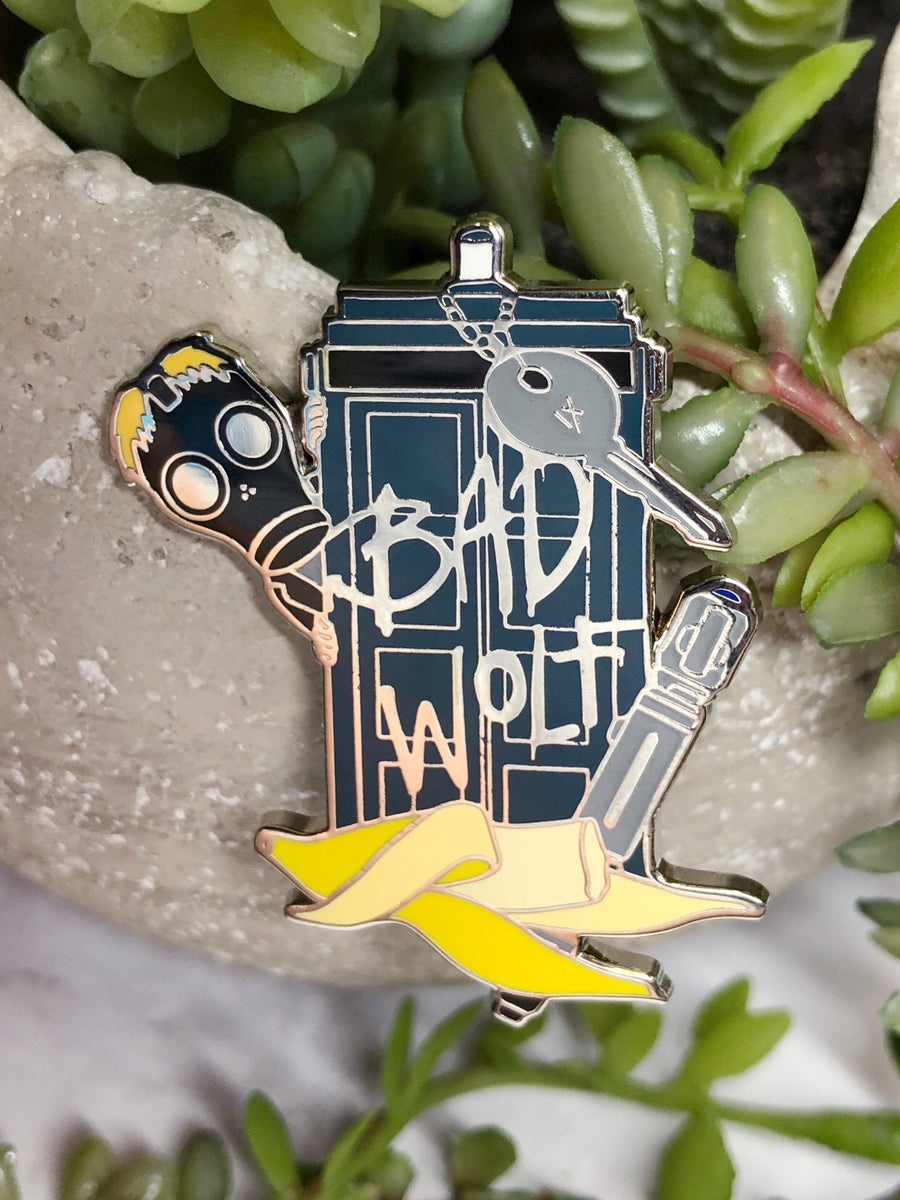 "Ninth Doctor" Enamel Pin – Electric Pin Company